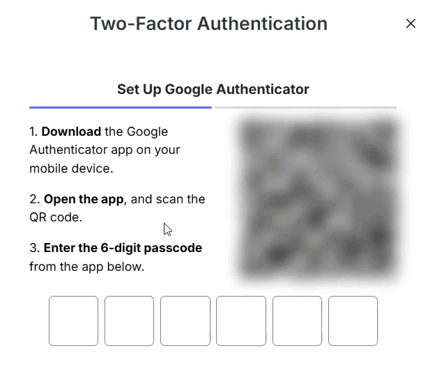 How to set up Google Two-Factor Authentication (2FA)